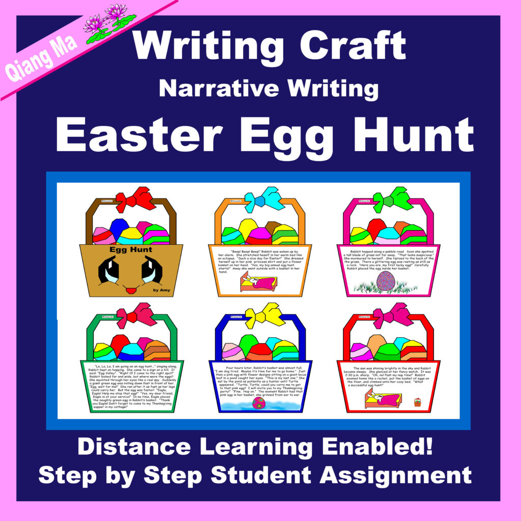 Narrative Writing Craft: Easter Egg Hunt | Made By Teachers