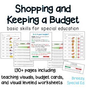 Budget Worksheets - Do you have Enough Money? Life Skill Math for ...