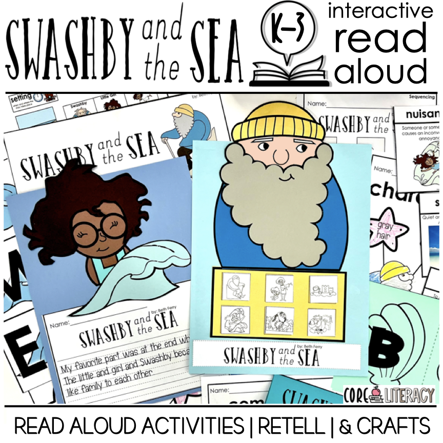 Swashby and the Sea Interactive Read Aloud Activities + Summer ...