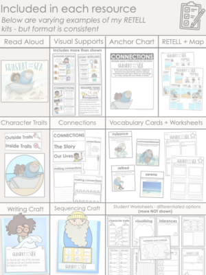 Swashby and the Sea Interactive Read Aloud Activities + Summer ...