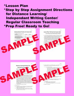 Letter Writing Craft: The Day the Crayons Quit | Made By Teachers