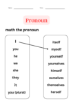 pronoun worksheets for grade 1, 2, 3 | Made By Teachers