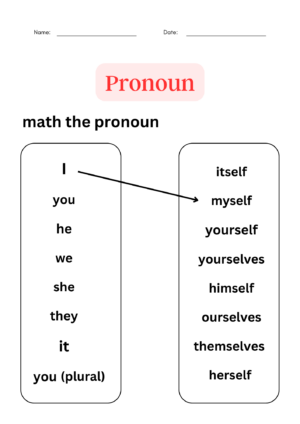 pronoun worksheets for grade 1, 2, 3 | Made By Teachers