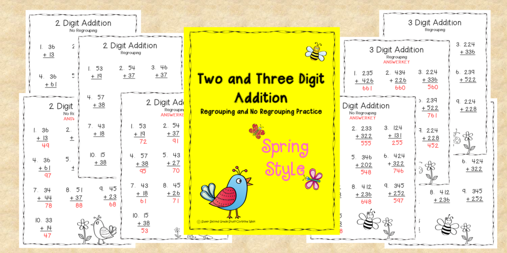 Addition and Subtraction BUNDLE | Made By Teachers