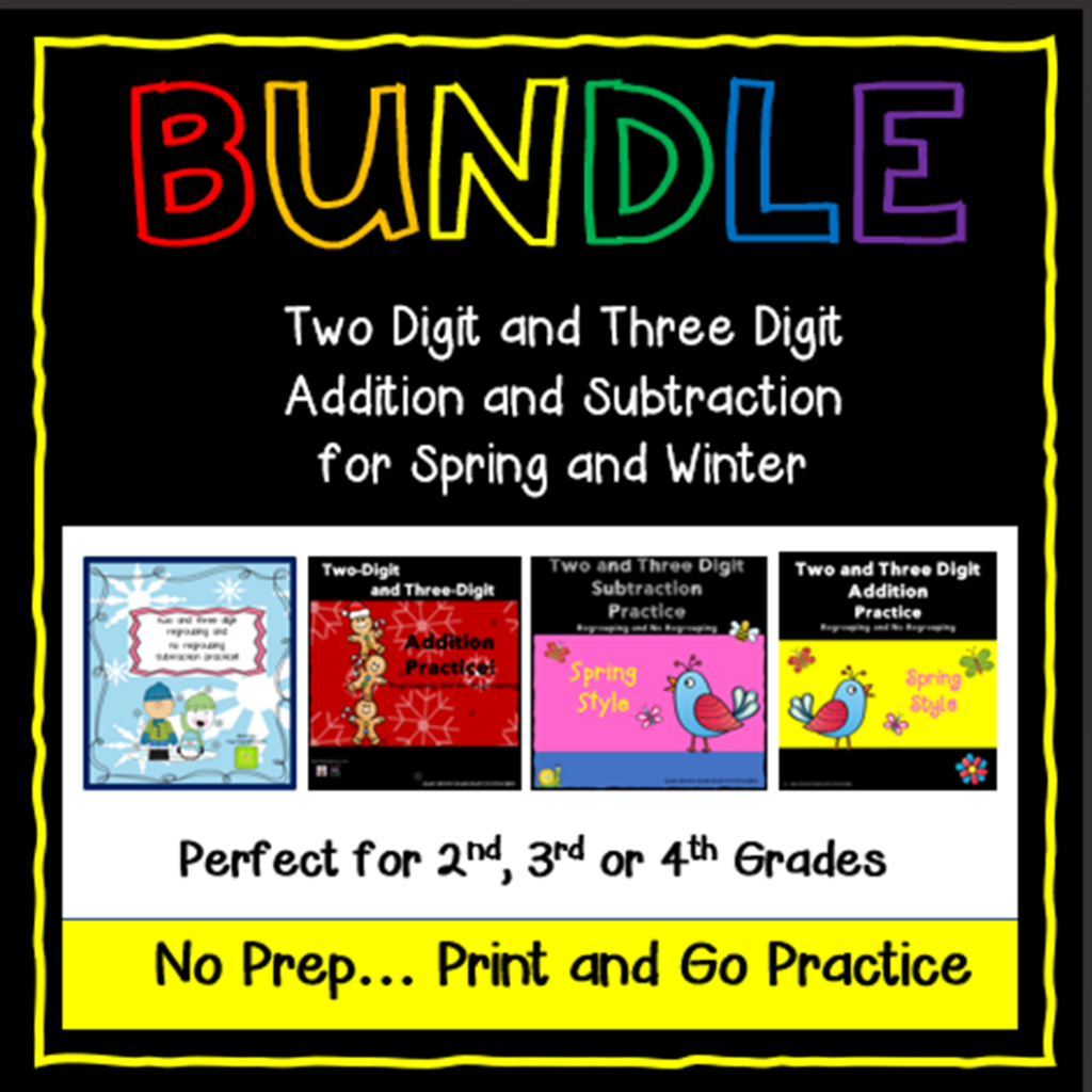 Addition and Subtraction BUNDLE | Made By Teachers