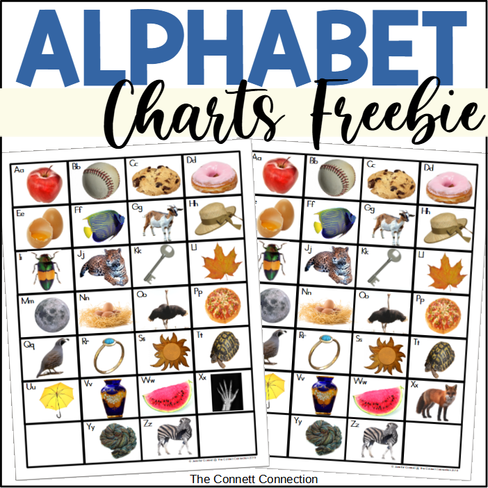 Alphabet Chart Freebie | Made By Teachers