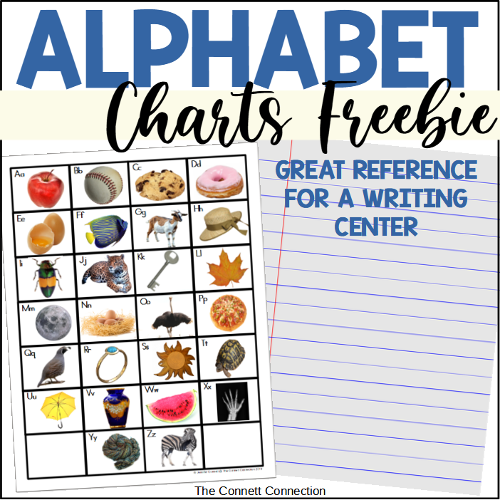 Alphabet Chart Freebie | Made By Teachers