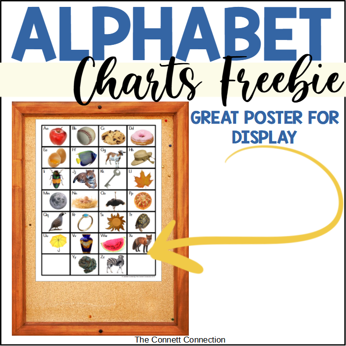Alphabet Chart Freebie | Made By Teachers