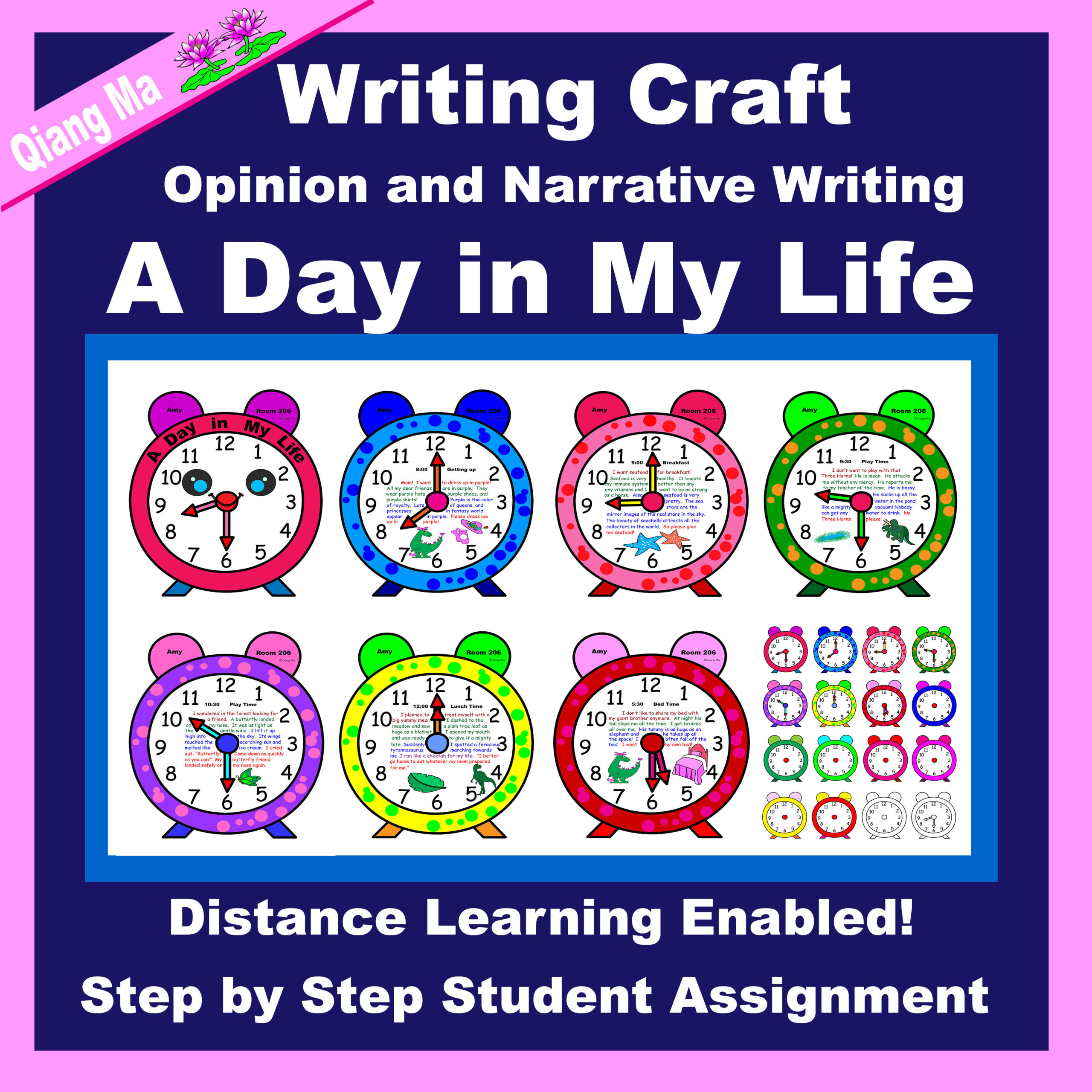 Opinion and Narrative Writing Craft: A Day in My Life | Made By Teachers
