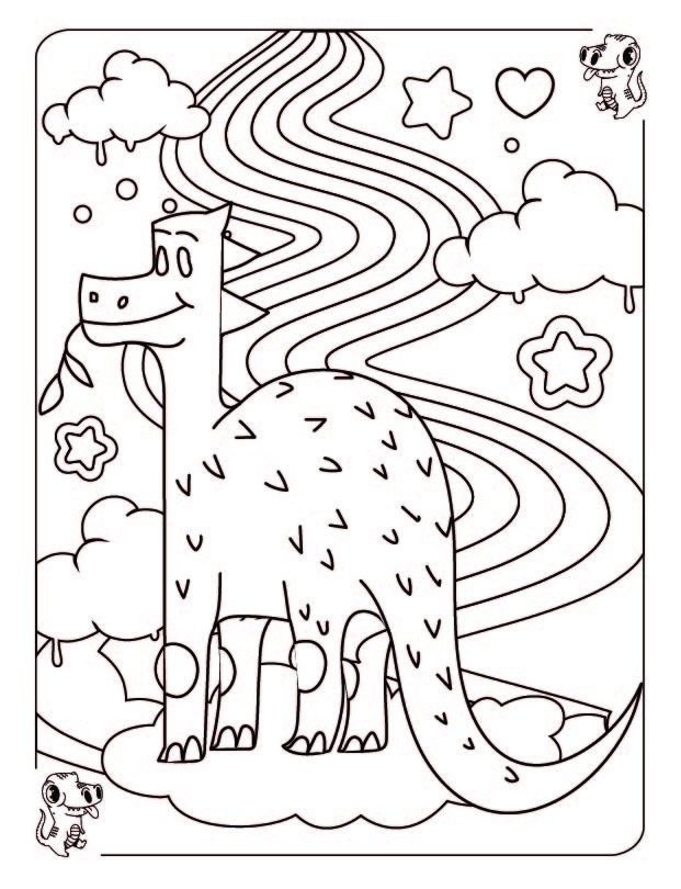 Dinosaur Coloring Pages for Kids | Made By Teachers