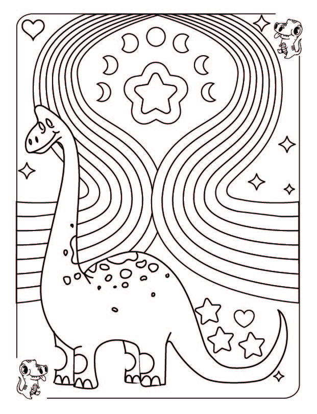 Dinosaur Coloring Pages for Kids | Made By Teachers