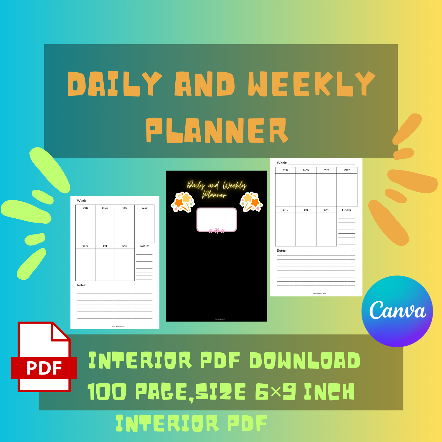 Daily and Weekly Planner | Made By Teachers