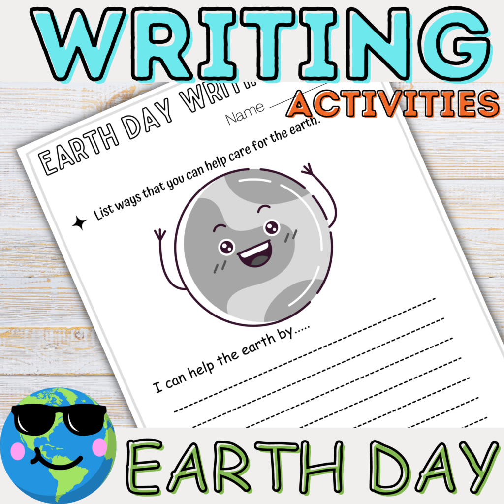Earth Day Writing-Prompts-Spring Break Writing-Opinion Writing ...