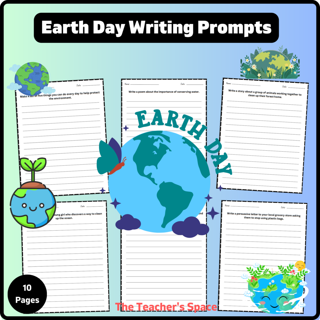April Earth Day Writing Prompts | Made By Teachers