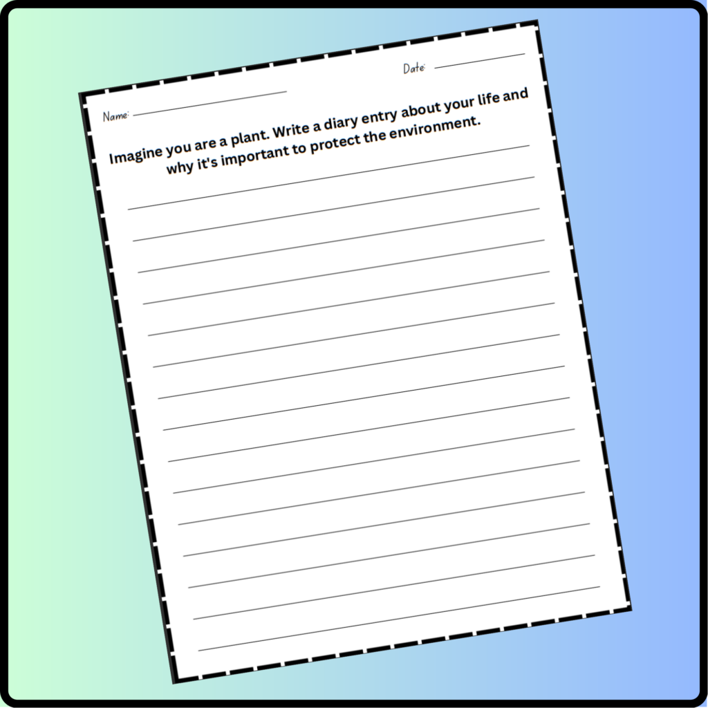 April Earth Day Writing Prompts | Made By Teachers