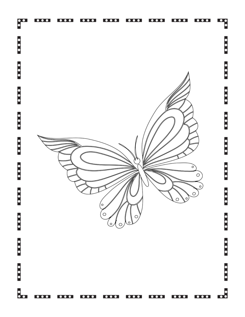 Let Your Imagination Take Flight with Butterfly Coloring Pages | Made ...