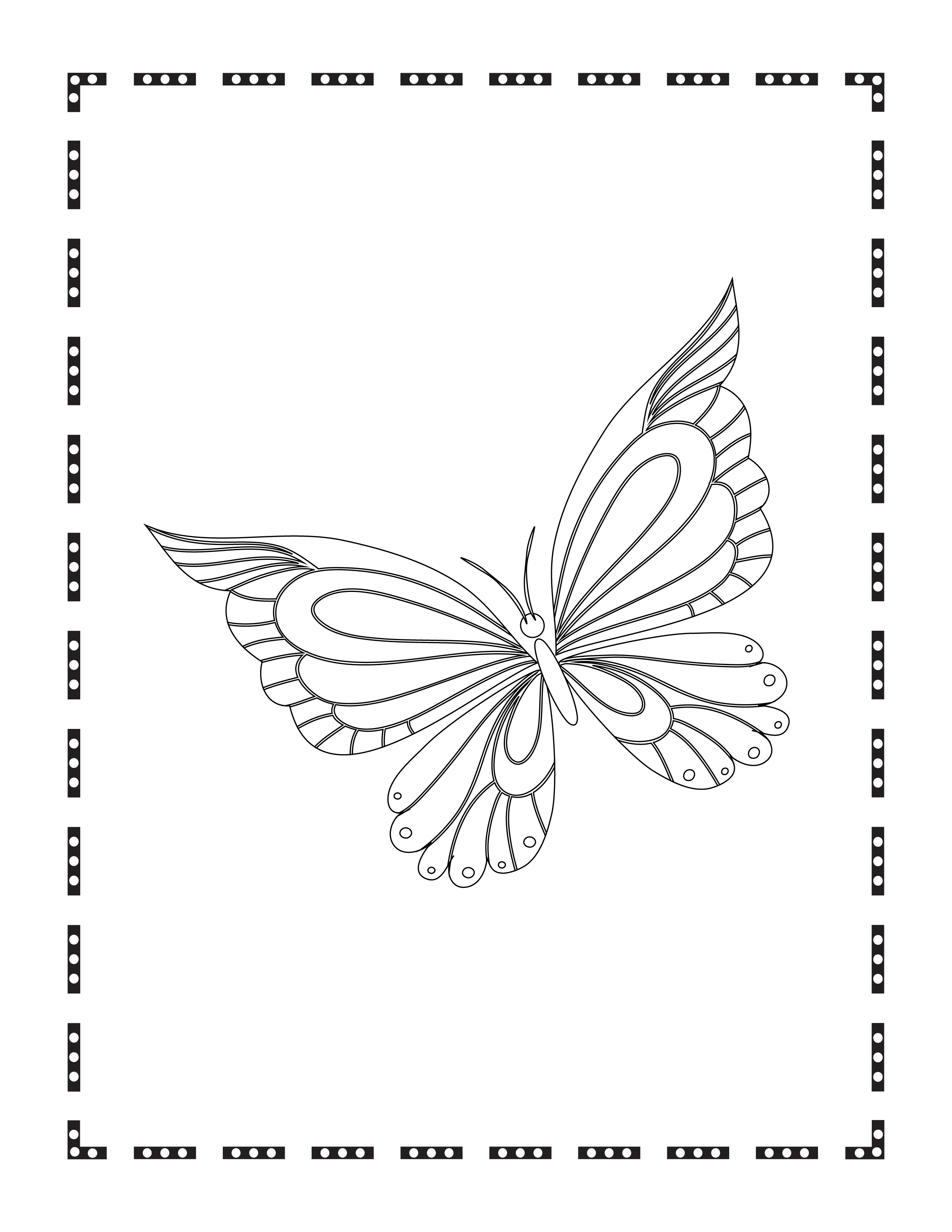 Let Your Imagination Take Flight with Butterfly Coloring Pages | Made ...