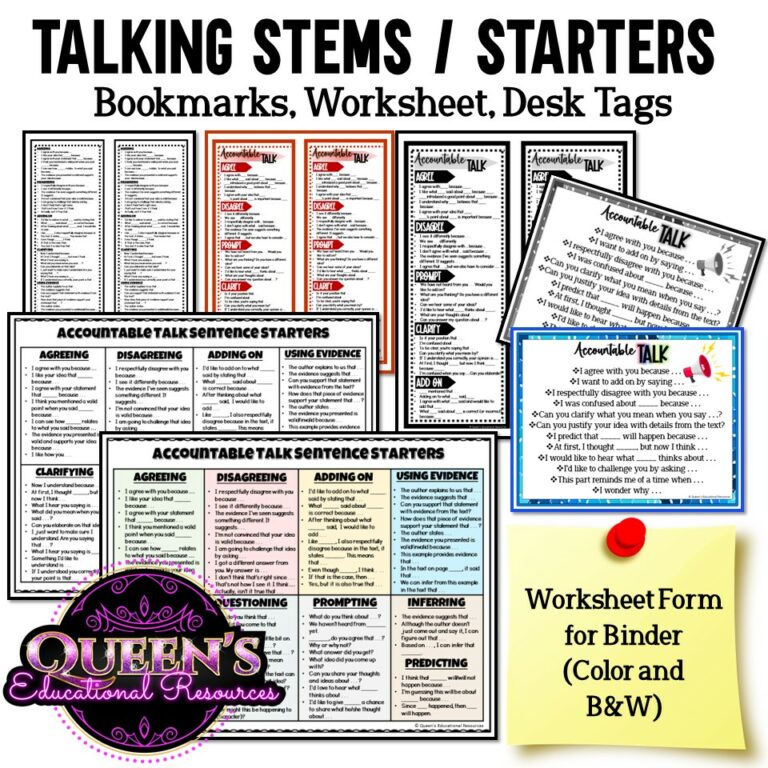 Accountable Talk Introduction PowerPoint and Tools | Made By Teachers