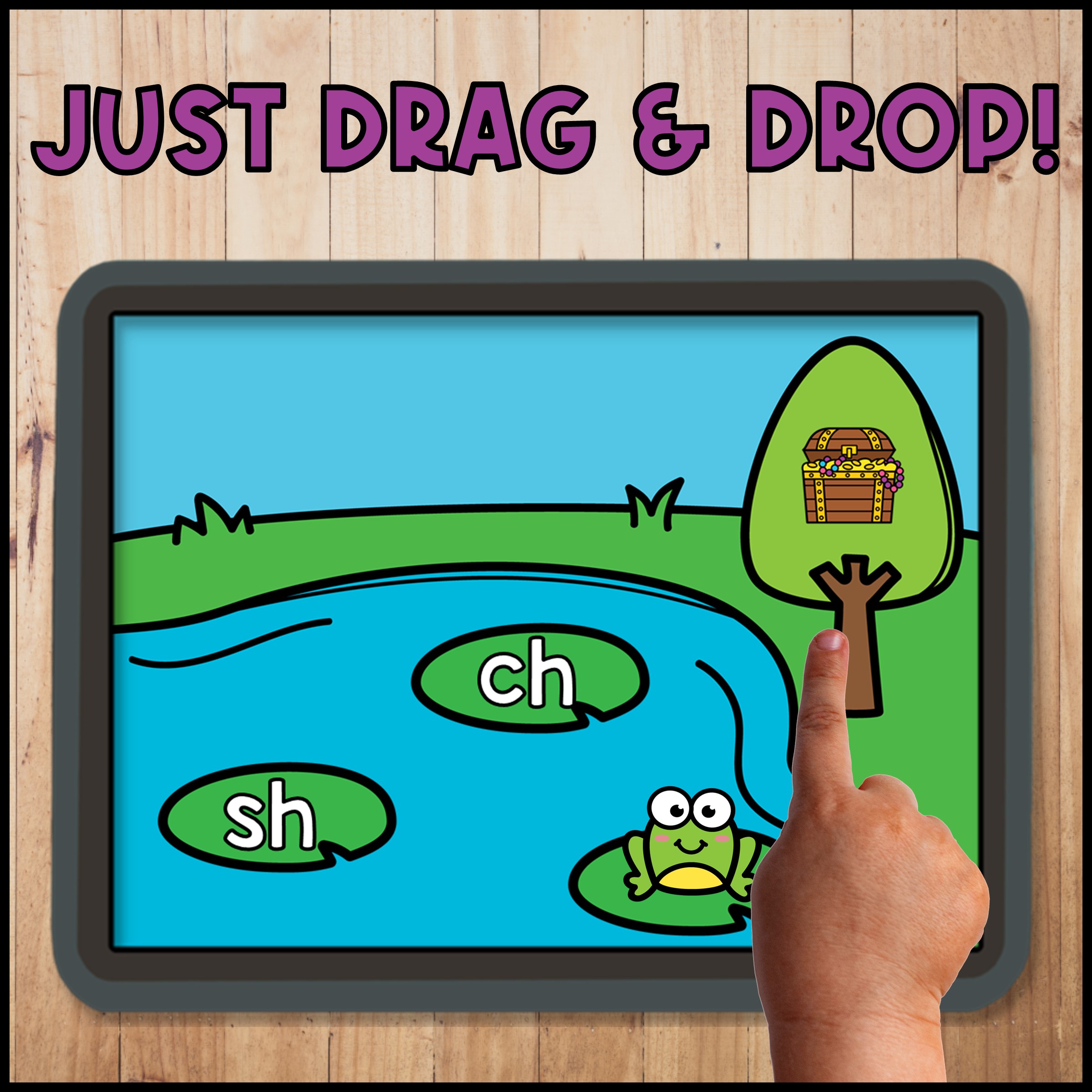 Spring Beginning Digraphs CH and SH | Digital Interactive Activities ...