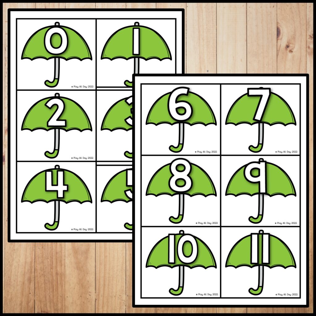 Spring Hide & Seek | Pocket Chart Game | Letter and Number Recognition ...