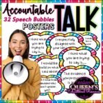 Accountable Talk Speech Bubble Posters | Made By Teachers