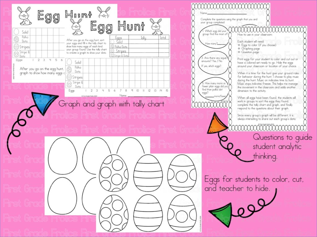 Egg Hunt Graphing and Tally Chart Activity | Made By Teachers
