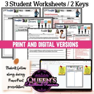 Accountable Talk Bundle, Conversation and Discussion Skills Bundle ...