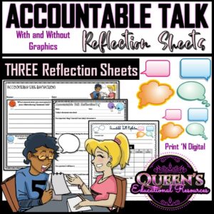 Accountable Talk Bundle, Conversation and Discussion Skills Bundle ...