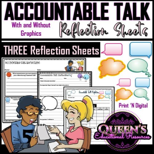 Accountable Talk Bundle, Conversation and Discussion Skills Bundle ...