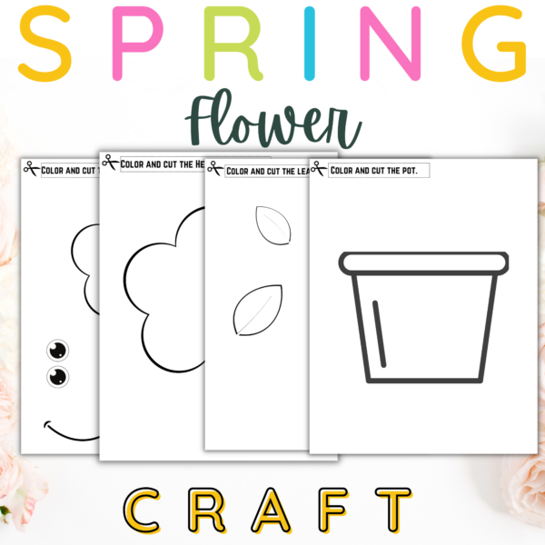 Spring Flower Craft for Bulletin Board-April Showers Bring May Flowers ...