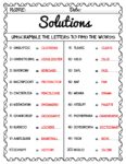 Unscramble the Fun: Back-to-School Word Challenge | Made By Teachers
