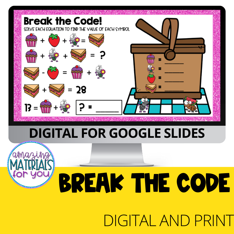 Break the Code | May | Made By Teachers