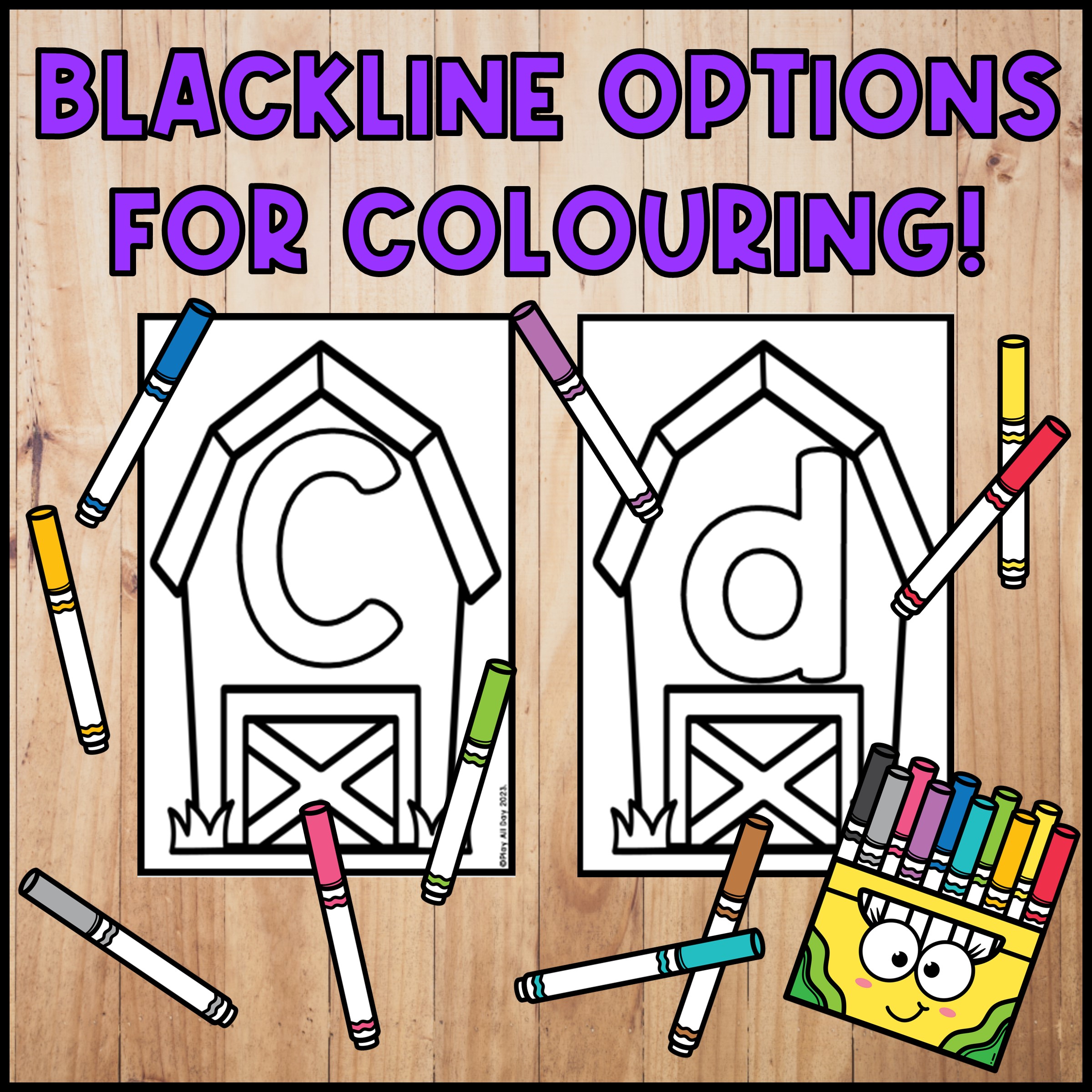 Farm Alphabet Flashcards | Letter Recognition Flash Cards | Made By ...