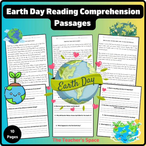 Earth Day Reading Comprehension Passages | Made By Teachers