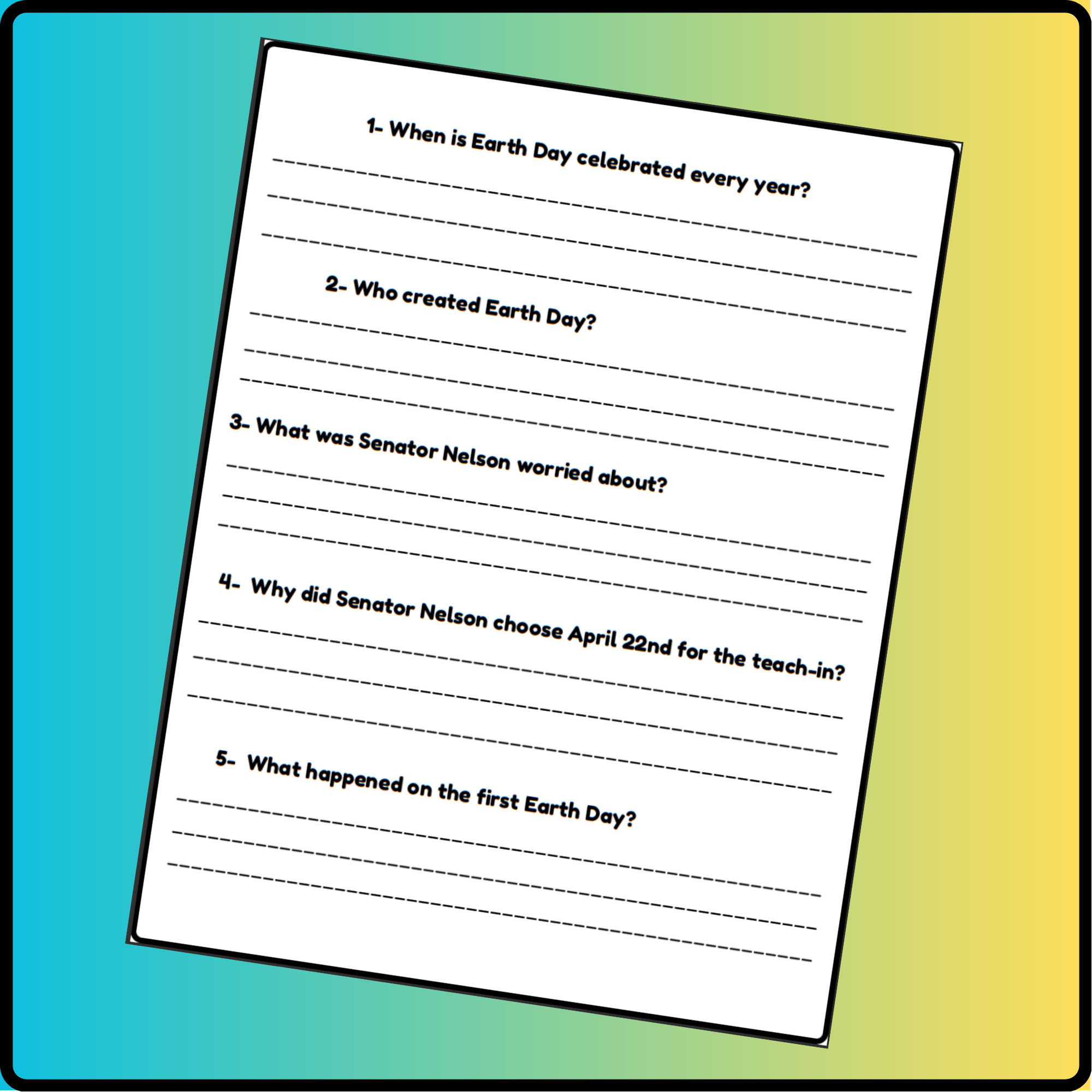 Earth Day Reading Comprehension Passages | Made By Teachers