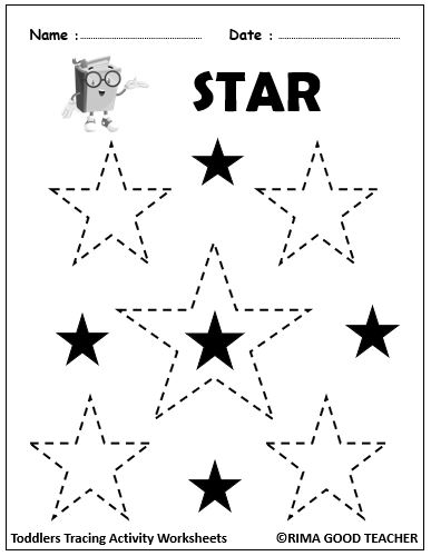 Tracing Shape Worksheets For Toddlers | Made By Teachers