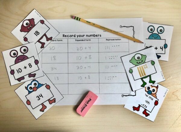 Representing Numbers Bundle | Made By Teachers