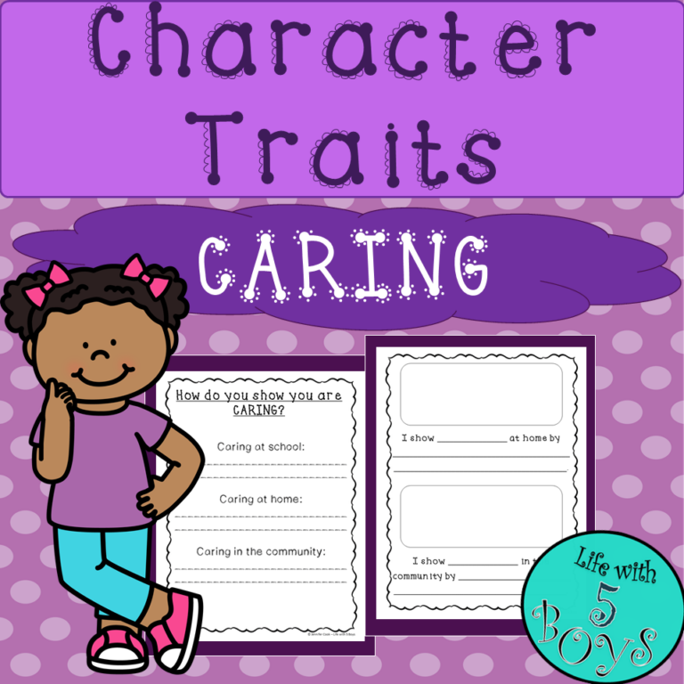 Character Trait Activity for Caring | Made By Teachers