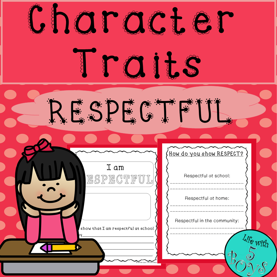 Character Trait Activity for Respectful | Made By Teachers