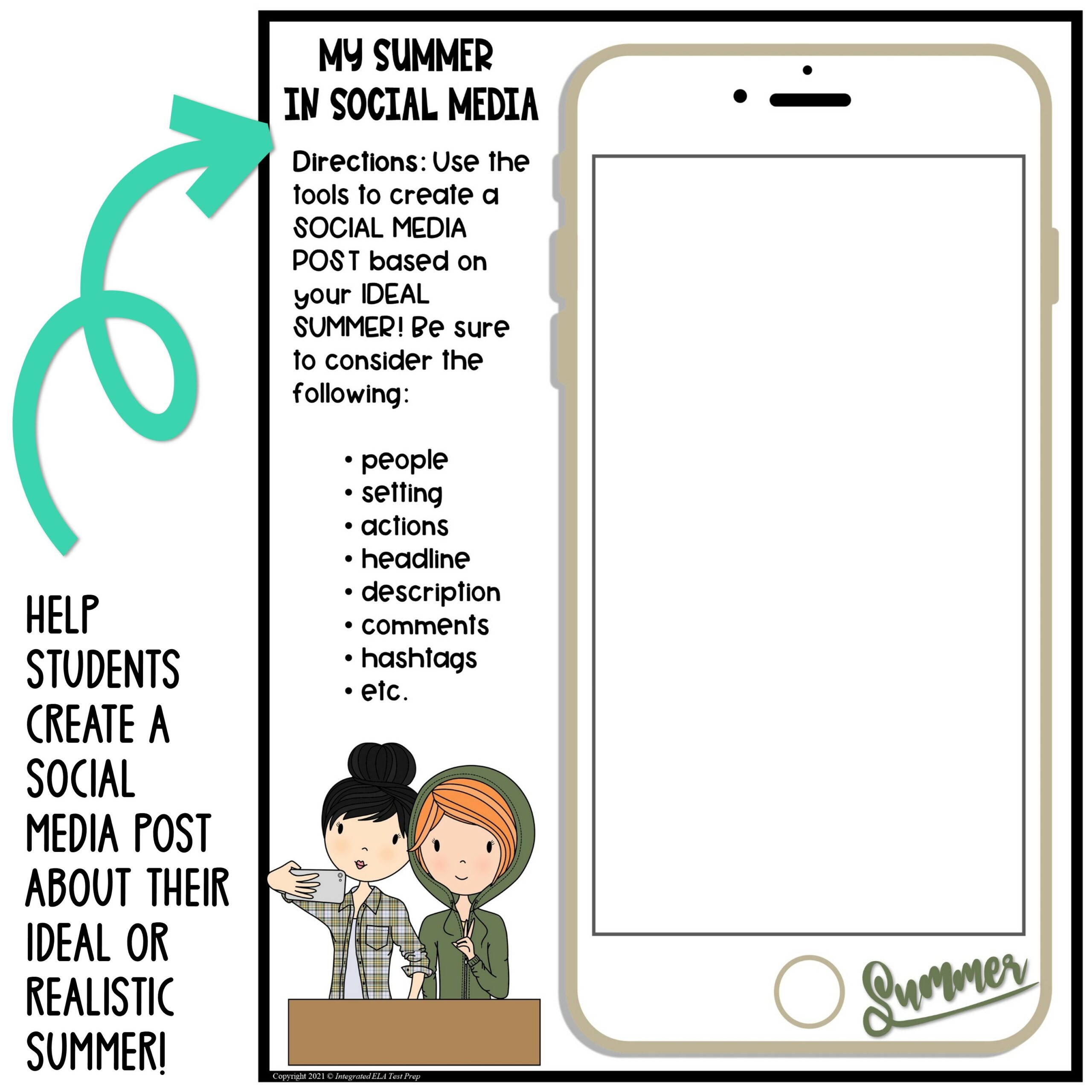 Fun End of the Year Digital Activities Middle High School | Made By ...