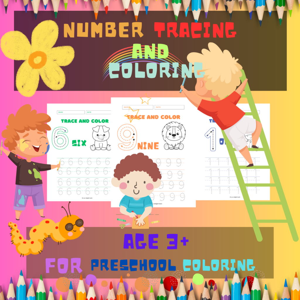 Number tracing worksheets for toddlers | Made By Teachers
