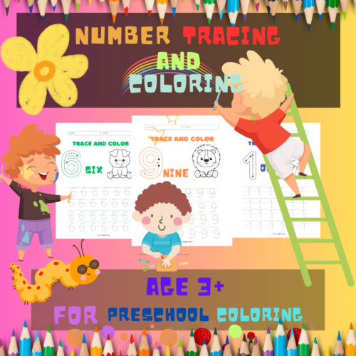 Number tracing worksheets for toddlers | Made By Teachers