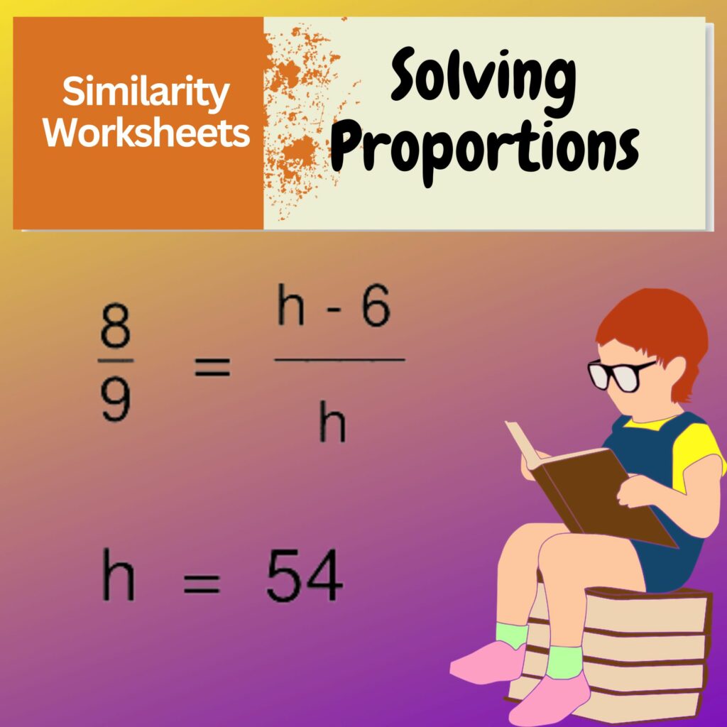 Solving Proportions Worksheets - Similarity Worksheets | Made By Teachers