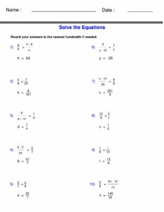 Solving Proportions Worksheets - Similarity Worksheets | Made By Teachers
