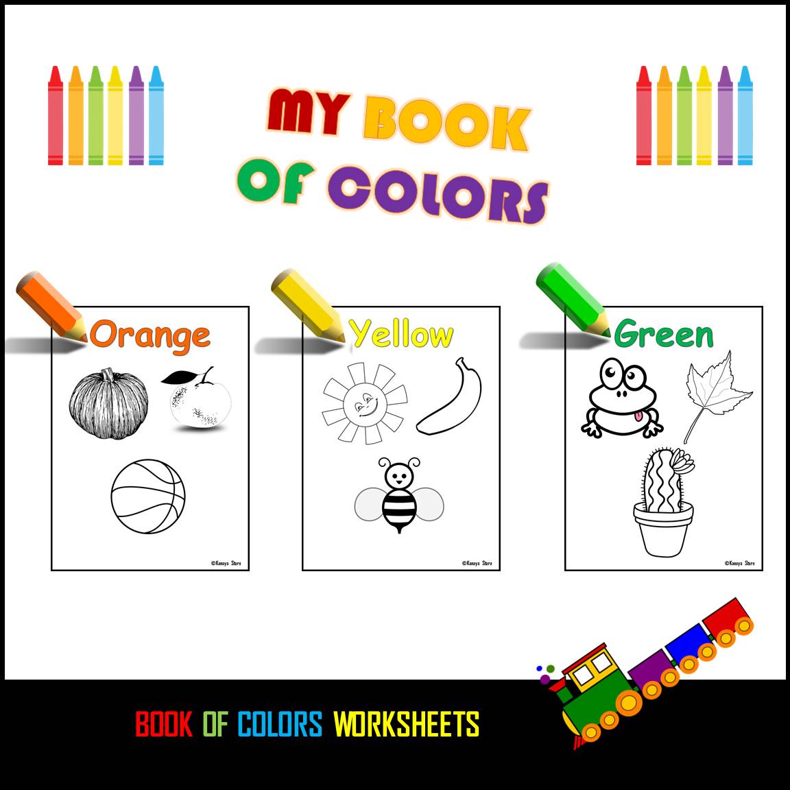 My Book of colors | Made By Teachers