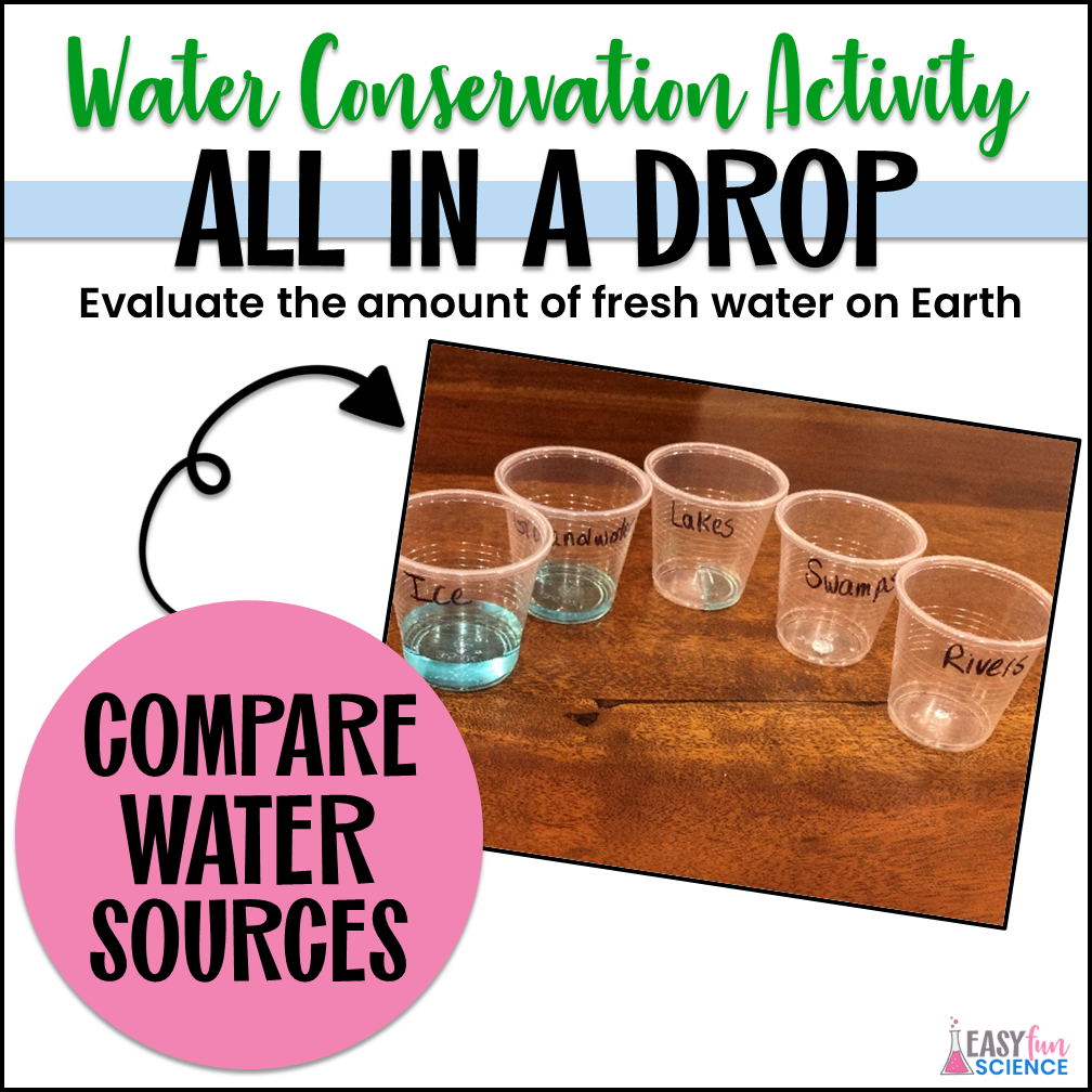 Earth Day Every Day Water Conservation Activity 5-ESS2-2 | Made By Teachers