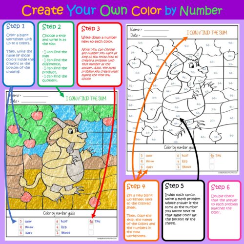 The Gruffalo Activities Color by Number | The Gruffalo Characters ...