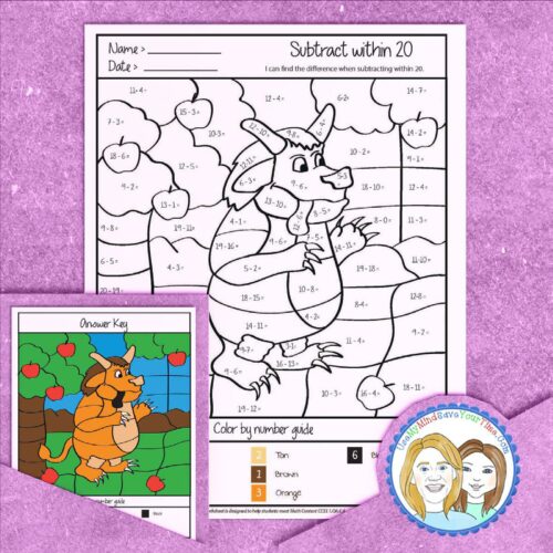 The Gruffalo Activities Color by Number | The Gruffalo Characters ...
