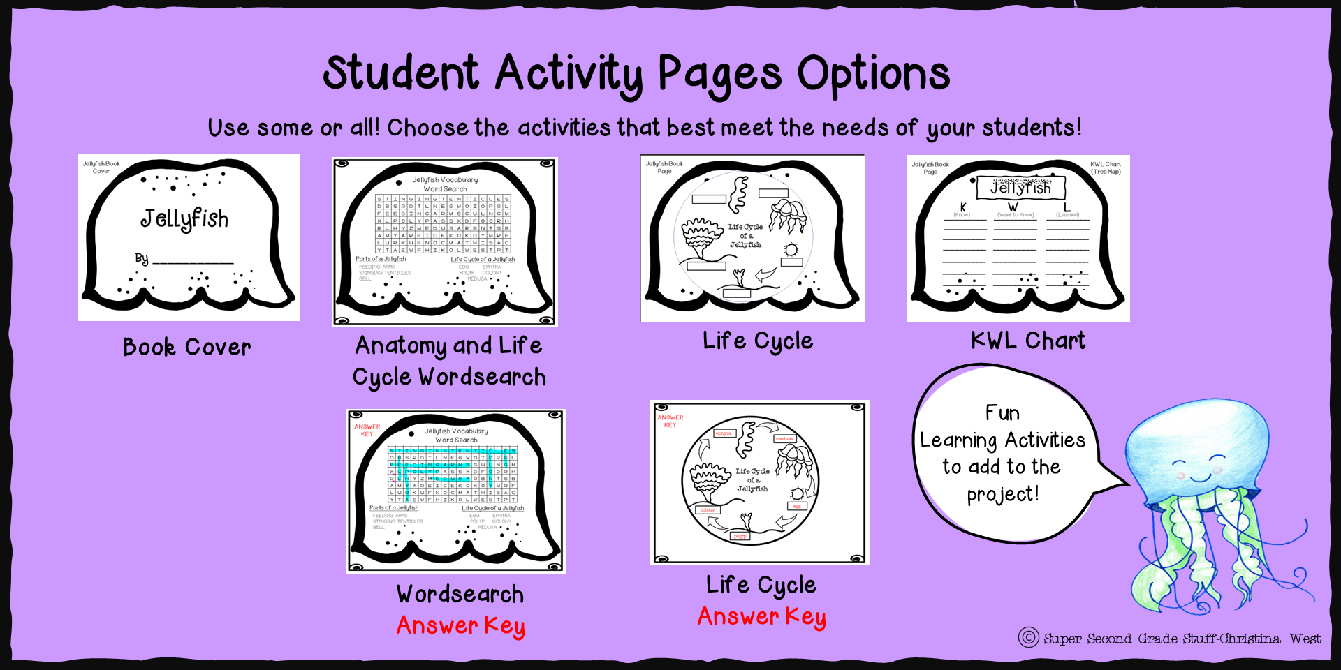 End of Year Jellyfish Fun! | Made By Teachers