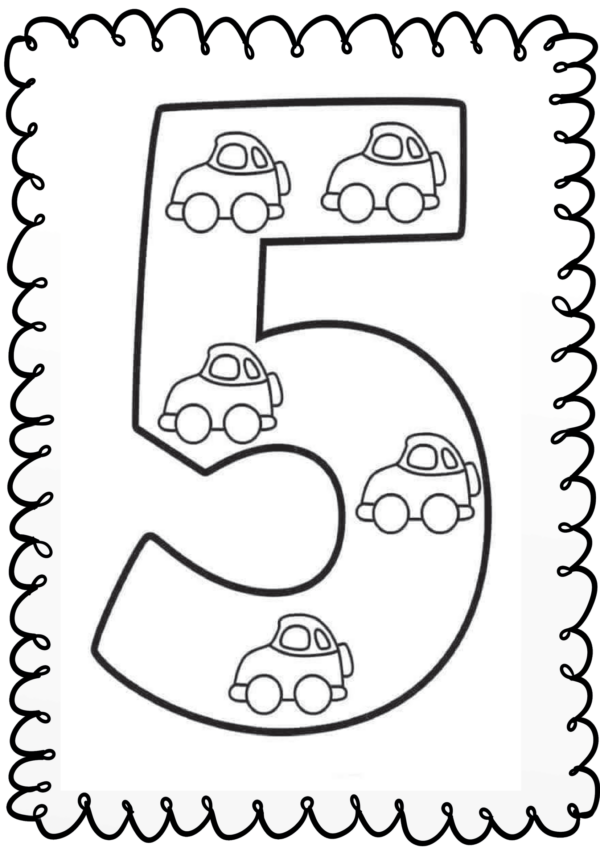 Discover And Color Number From 1 To 9 For Kindergarten | Made By Teachers